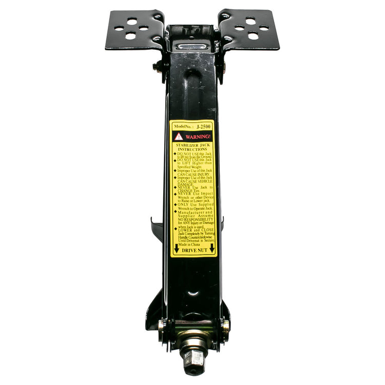 Cobra-Tek J-2500 Heavy-Duty Scissor Jack: RV, Camper & Vehicle Lifting