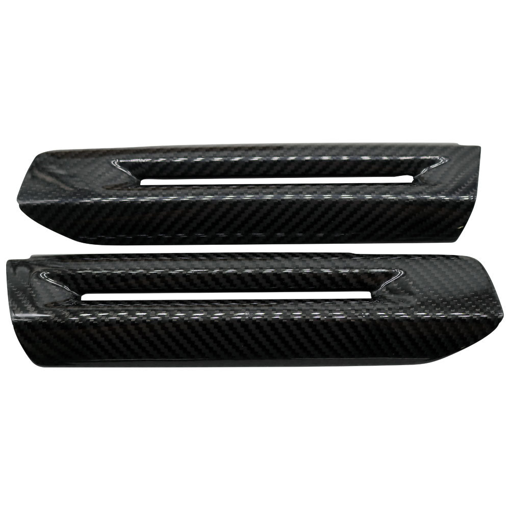 2015-2023 S550 Ford Mustang Real Carbon Fiber Interior Door Handle Cov ...