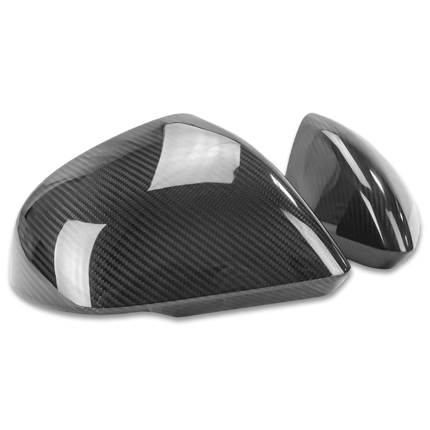 2015-2023 Ford Mustang - Real Carbon Fiber Side View Mirror Covers ...