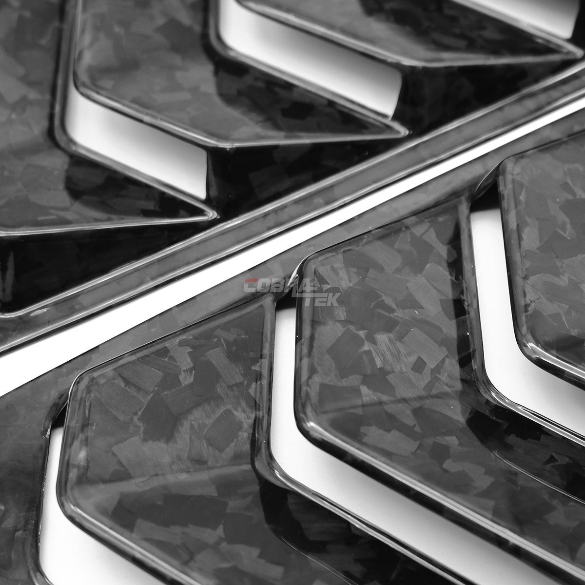 2015-2023 Ford s550 Mustang - Real Carbon Fiber Window Louver Type B ...
